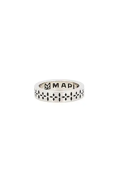 MAPLE Bandana Ring In Sterling Silver - Silver 925