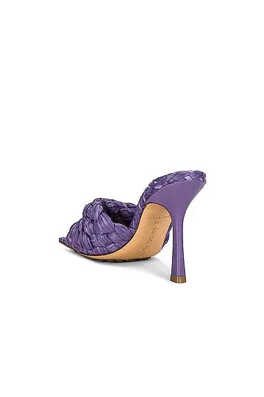 Bottega Veneta Raffia Stretch Mules