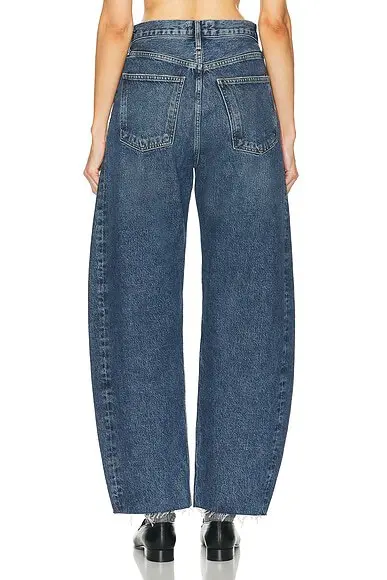AGOLDE Luna Pieced Wide-leg Jeans - Control