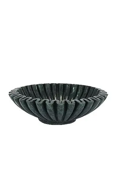 ANASTASIO HOME Ruffle Bowl - Emerald