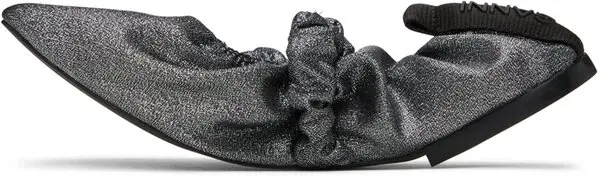 GANNI Scrunchie Ballerina Flats