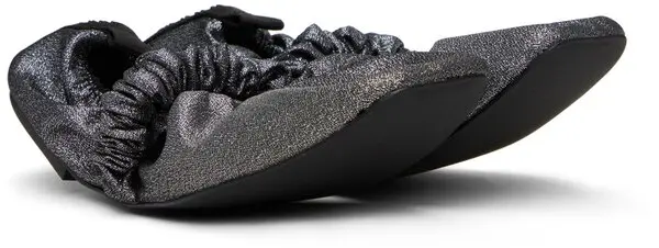 GANNI Scrunchie Ballerina Flats