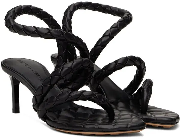 Bottega Veneta Leaf Heeled Sandals