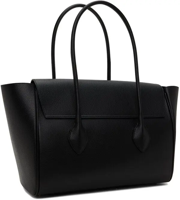 FERRAGAMO Large Grained Calfskin Tote