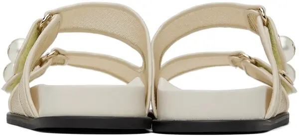 JIMMY CHOO Fayence Flat Sandals