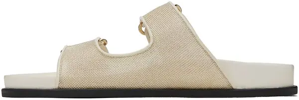 JIMMY CHOO Fayence Flat Sandals