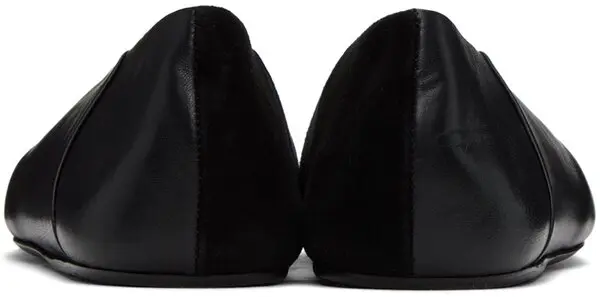 JIL SANDER Square-toe Ballerina Flats