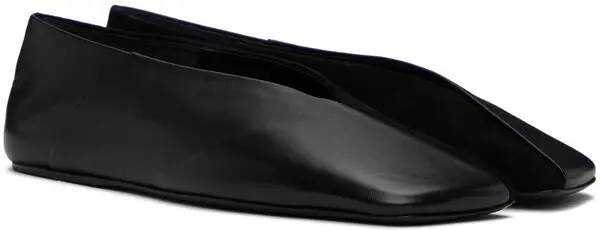 JIL SANDER Square-toe Ballerina Flats