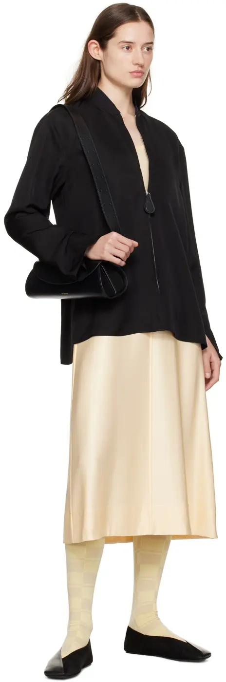 JIL SANDER Square-toe Ballerina Flats