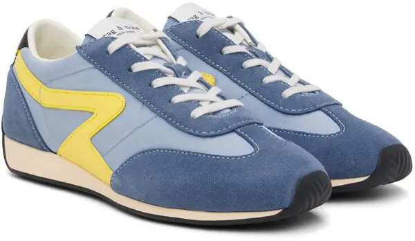 Rag & Bone Blue Retro Runner Slim Sneakers
