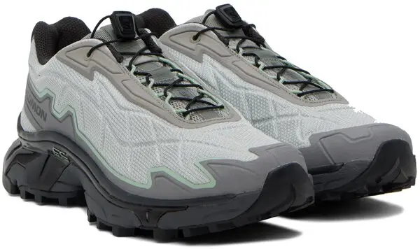 SALOMON Gray & Silver Xt-slate Advanced Sneakers