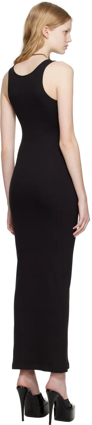 Blumarine Crystal-cut Maxi Dress