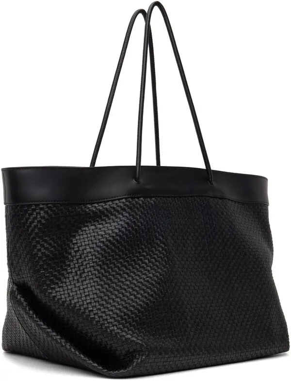 Moschino Calfskin Braided Tote