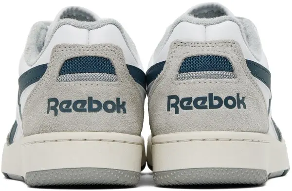REEBOK White & Navy Bb 4000 Ii Sneakers