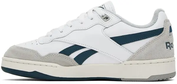 REEBOK White & Navy Bb 4000 Ii Sneakers