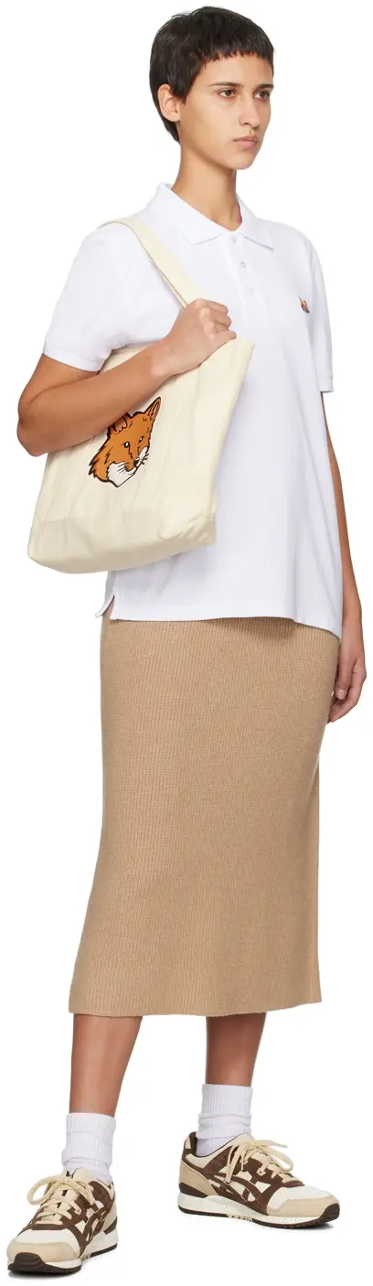 Maison Kitsuné Fox Head Tote