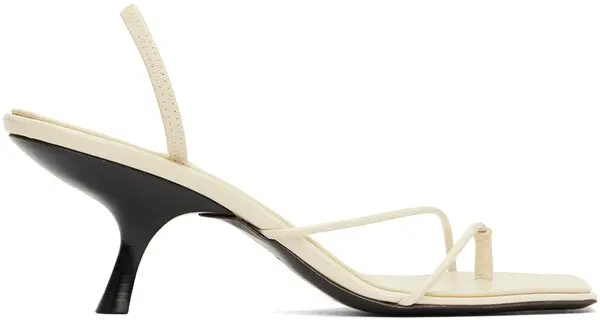 THE ROW Rai Kitten Heel Sandals