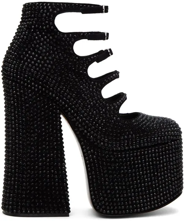 Marc Jacobs Rhinestone Kiki Heels