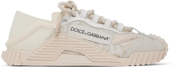Dolce & Gabbana Beige Ns1 Sneakers