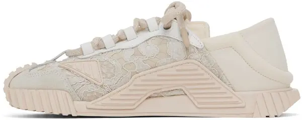 Dolce & Gabbana Beige Ns1 Sneakers