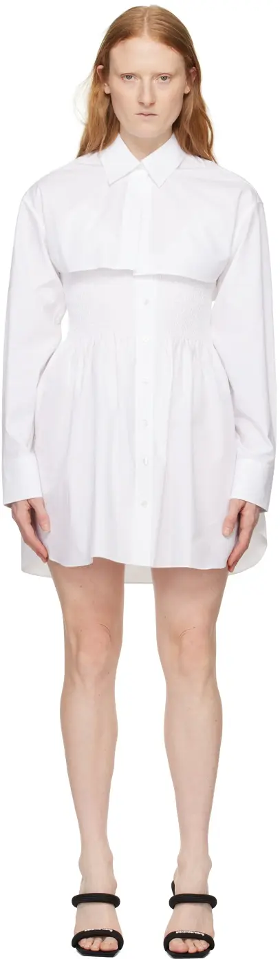 Alexander Wang Smocked Minidress