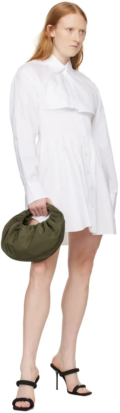 Alexander Wang Smocked Minidress