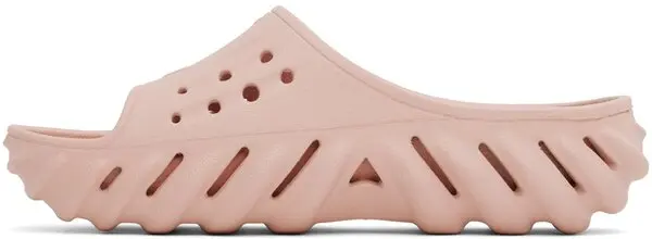 CROCS Pink Echo Slides
