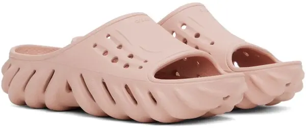 CROCS Pink Echo Slides