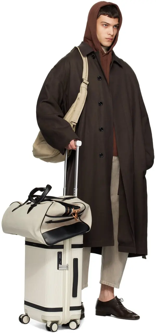 Paravel Off-white Grand Tour Duffle Bag