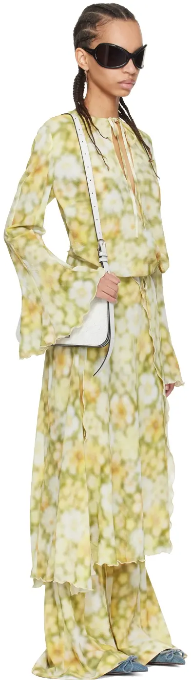 Acne Studios Wrap Midi Dress