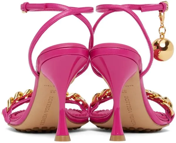 Bottega Veneta Dot Heeled Sandals