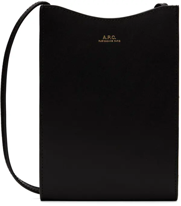 A.p.c. Black Jamie Neck Pouch