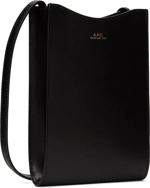 A.p.c. Black Jamie Neck Pouch