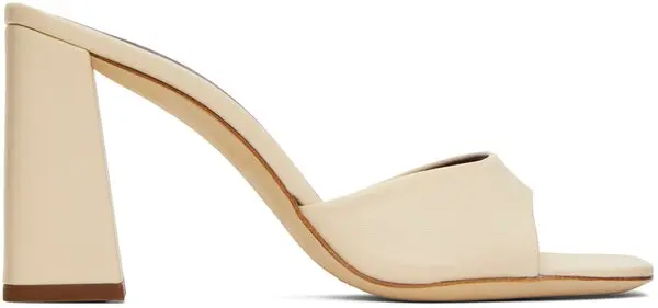 Staud Off-white Sloane Heels