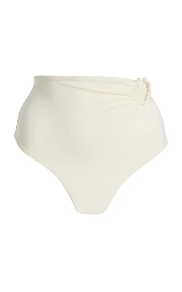 Johanna Ortiz Marinera Ring Bikini Bottom - Ivory