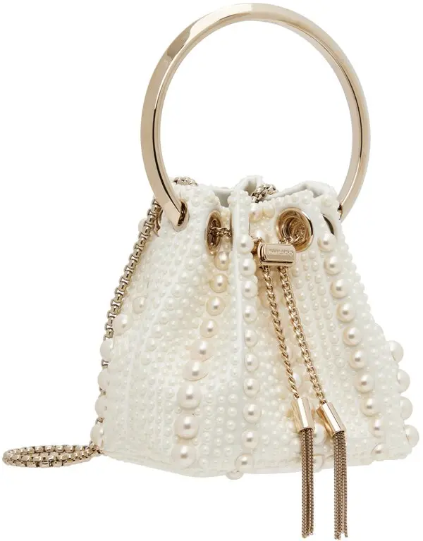 JIMMY CHOO Micro Bon Bon Bag