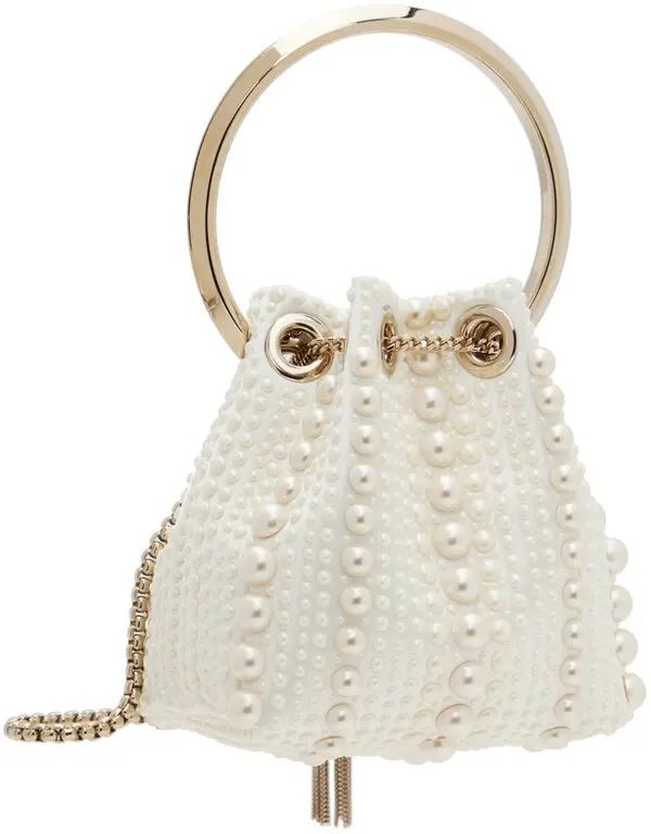 JIMMY CHOO Micro Bon Bon Bag