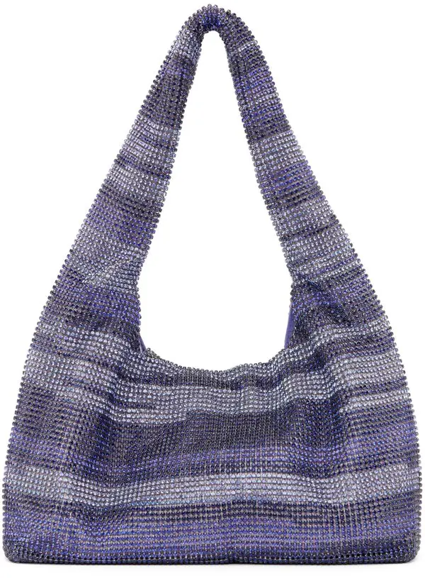 Kara Mini Crystal Mesh Shoulder Bag