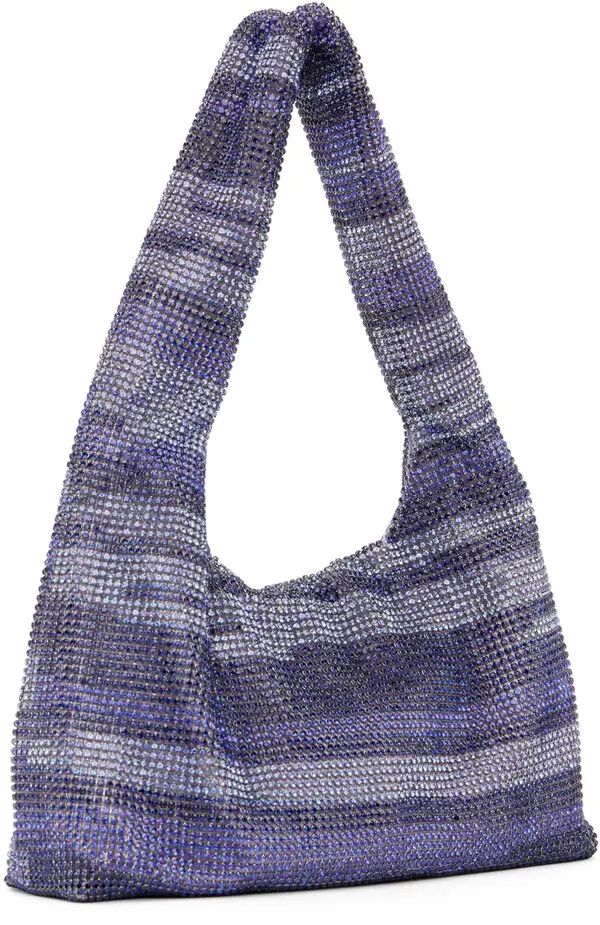 Kara Mini Crystal Mesh Shoulder Bag