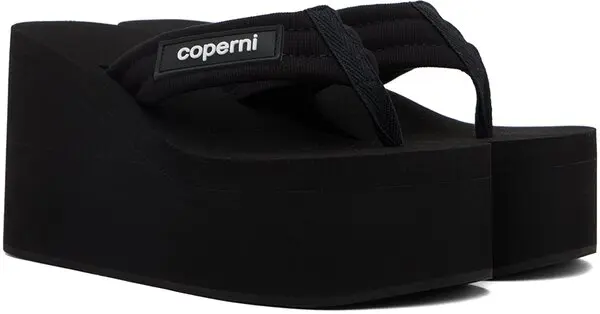 Coperni Branded Wedge Sandals