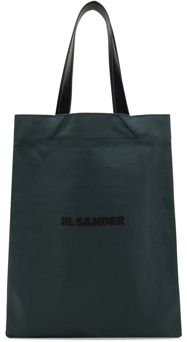 JIL SANDER Blue Medium Book Tote