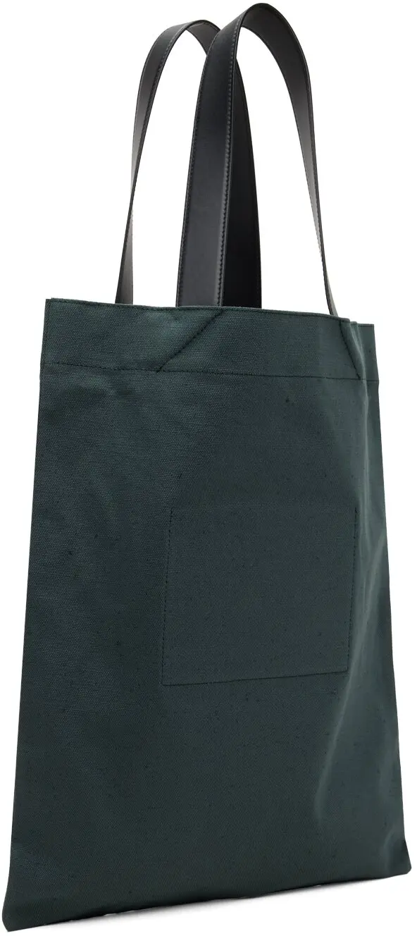 JIL SANDER Blue Medium Book Tote