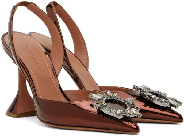 Amina Muaddi Begum Sling 95 Heels