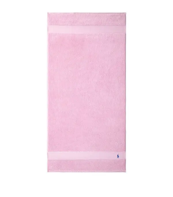 Ralph Lauren Polo Player Bath Towel - Pink