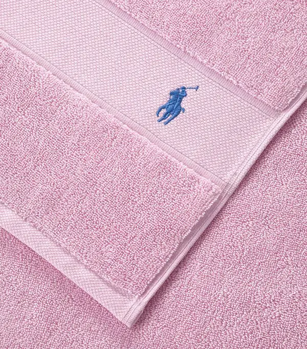 Ralph Lauren Polo Player Bath Towel - Pink