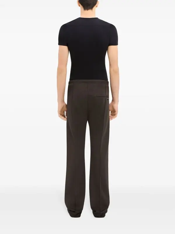 COURREGES Straight-leg Track Pants - Brown