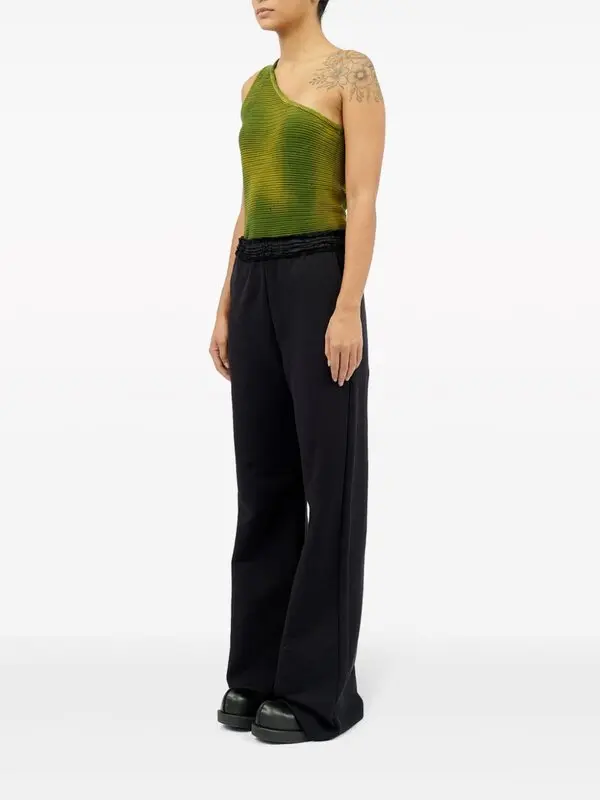 MAISON MARGIELA Ruffled-waist Flared Trousers