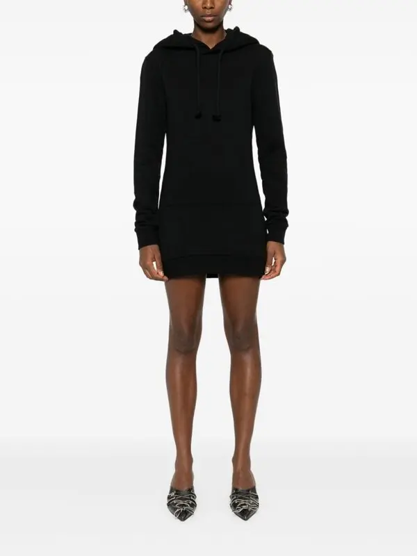 ABRA Graphic-print Hoodie Mini Dress