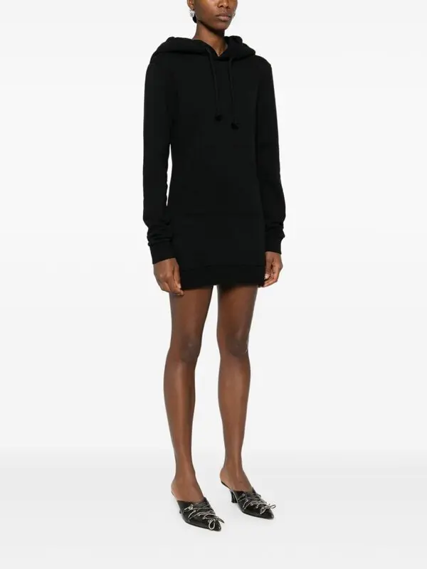 ABRA Graphic-print Hoodie Mini Dress