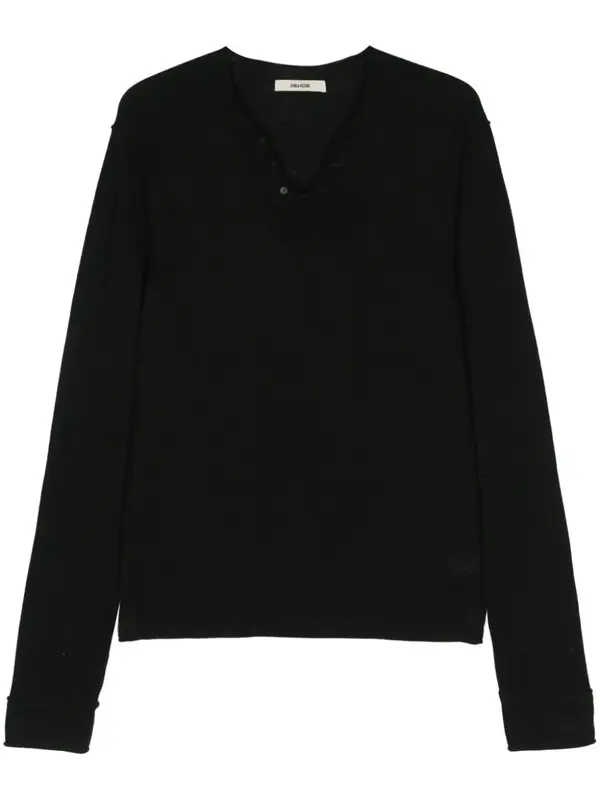 Zadig&Voltaire Monastir Merino Jumper - Black